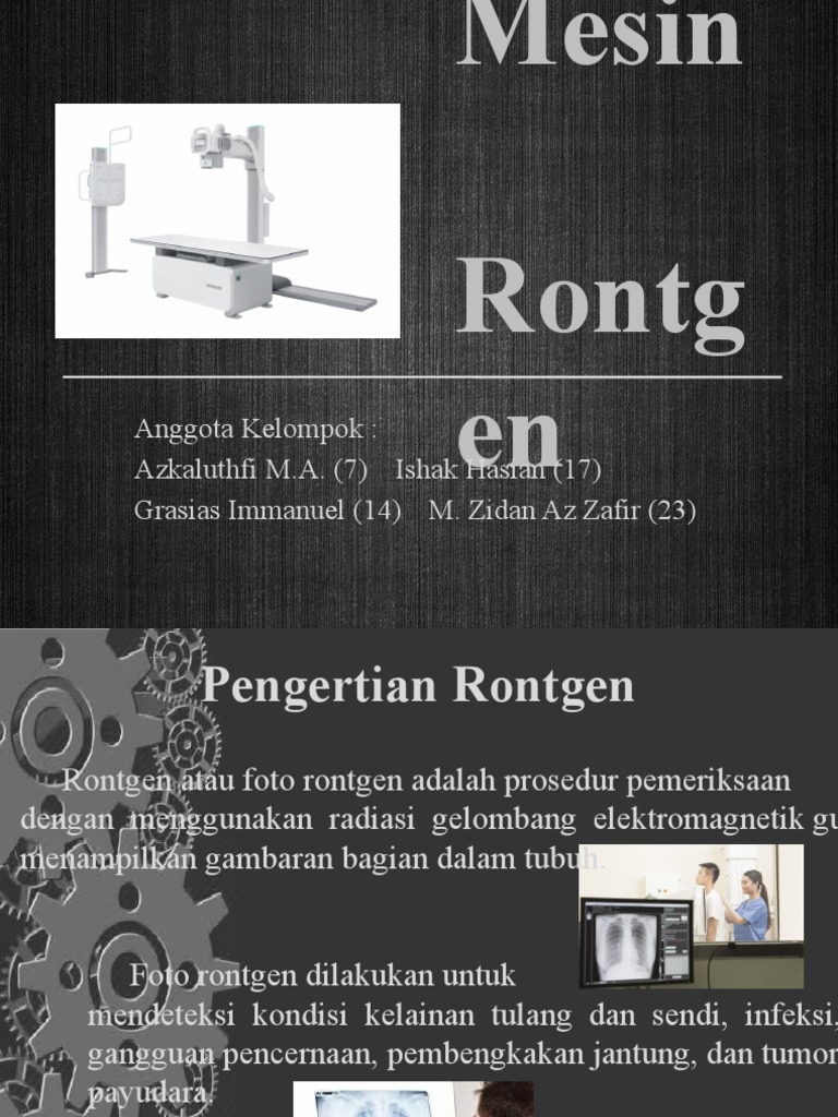 Cara Kerja Mesin Rontgen | PDF