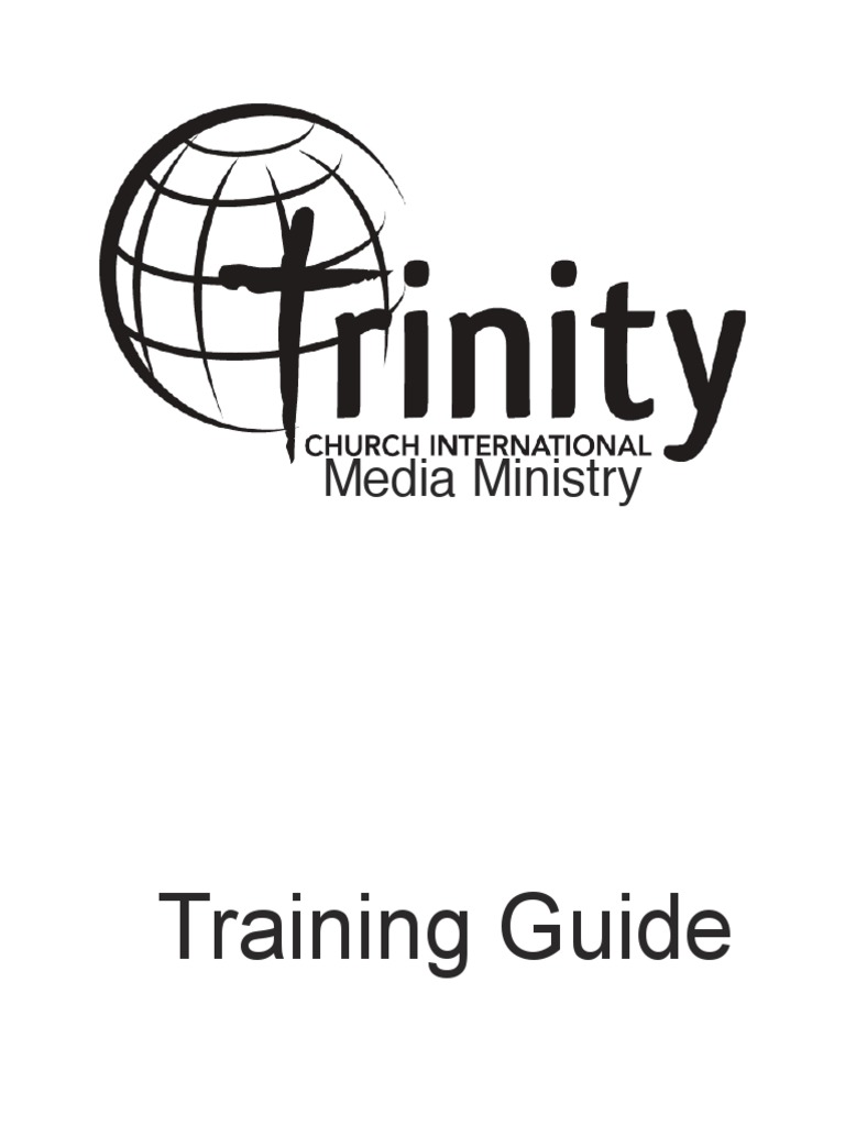 Media Ministry: Training Guide | PDF | Camera Lens | Camera