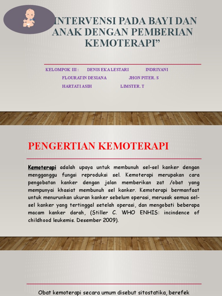 Asuhan Keperawatan Kemoterapi Anak | PDF