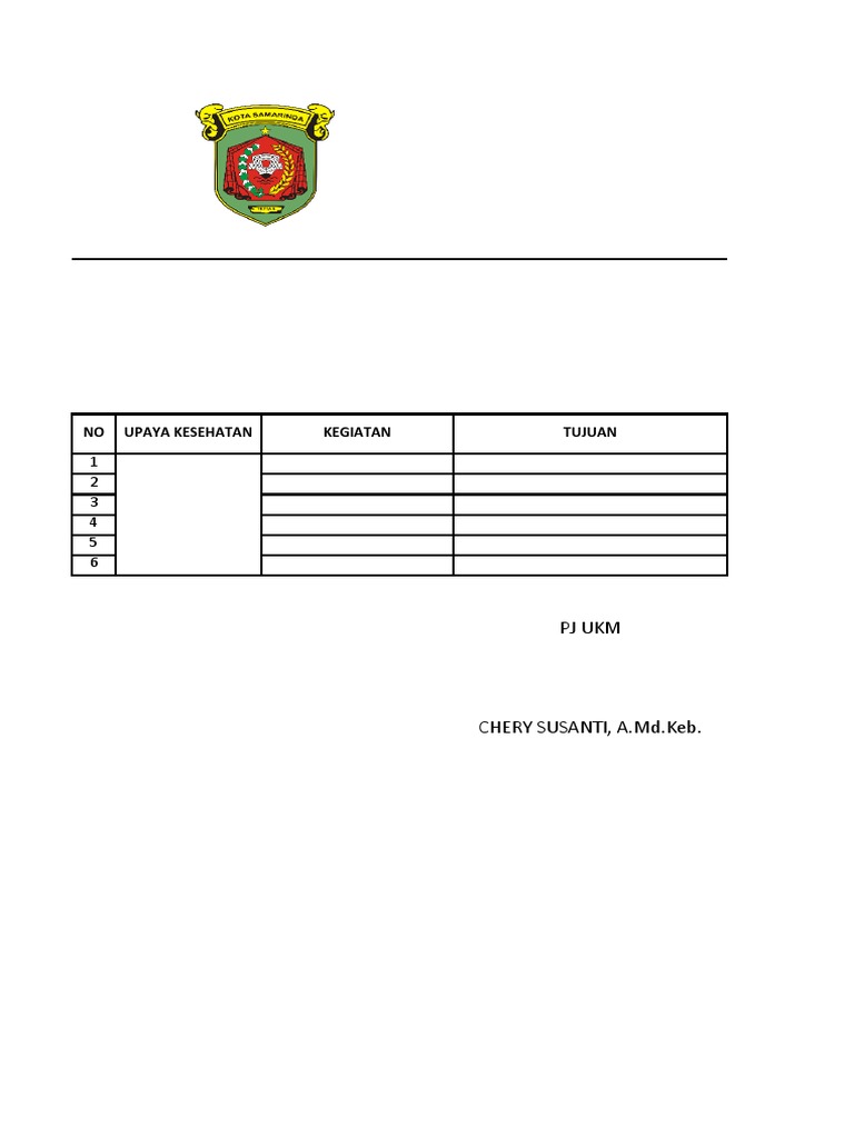 Contoh Format Ruk | PDF