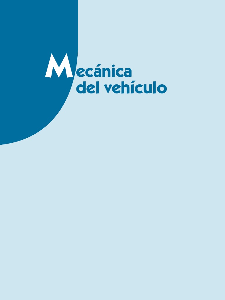Mecanica Del Vehiculo Pdf Transmisión Mecánica Inyección De