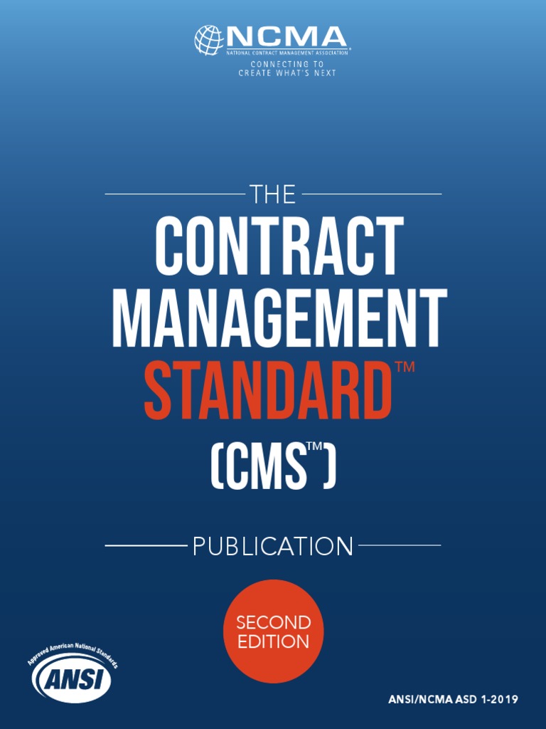 The Contract Management Standard | PDF | Sales | Prices