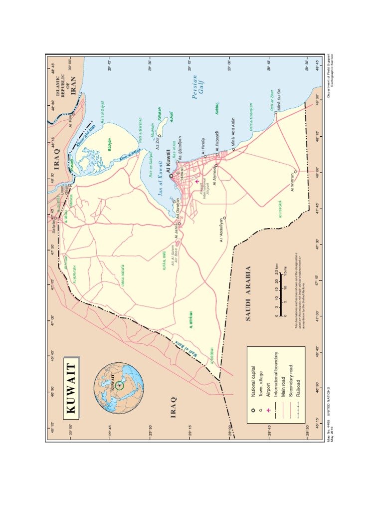 Map of Kuwait | PDF