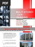 Multi Level Car Parking Final Case Study 2018 | PDF | Parking | Elevator
