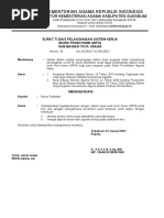 Surat Keterangan Lupa Absen PNS | PDF
