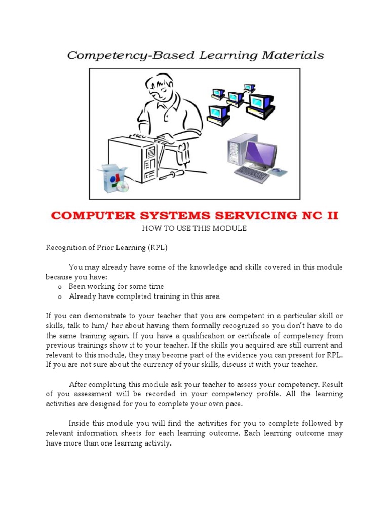 Introduction To CSS NC II | PDF