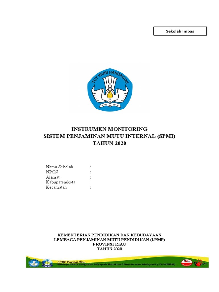 Imbas Instrumen Monev SPMI | PDF