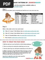 How To Make A Face Mask | PDF