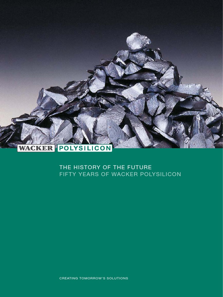 50 Years of WACKER POLYSILICON | PDF | Silicon | Chemistry