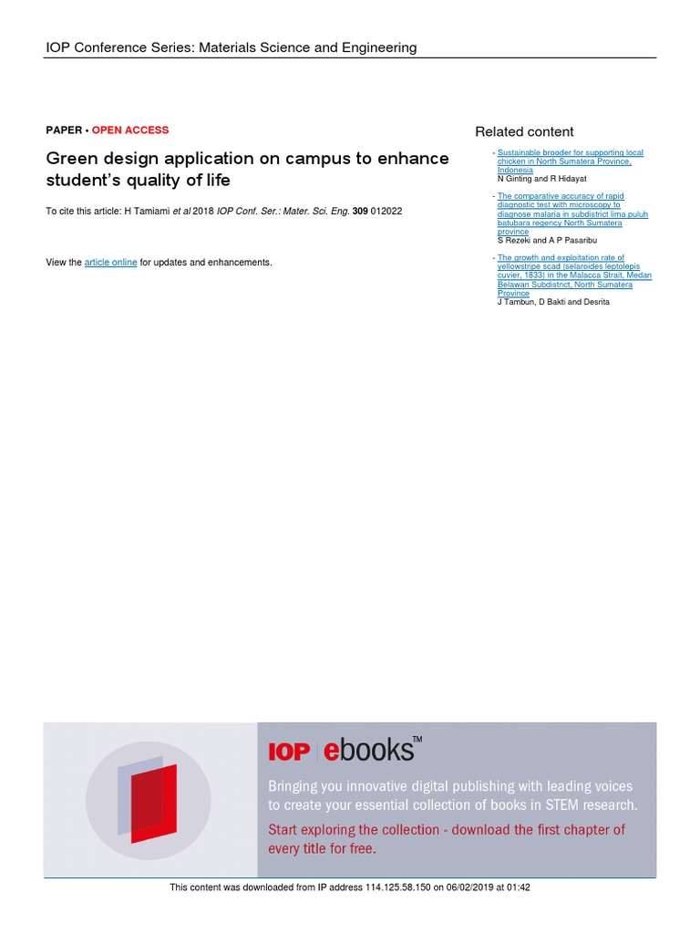 Proceeding Green Design Application | PDF | Green Building | Errors And ...