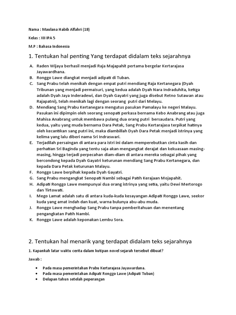 Kemelut Maja Pahit | PDF