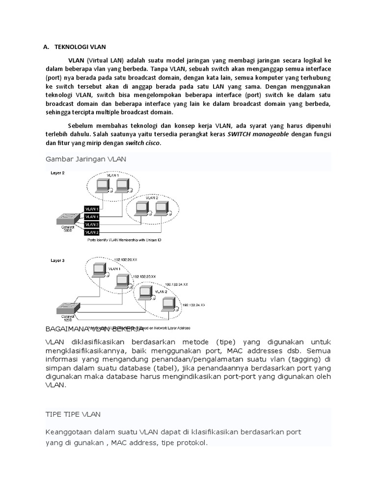 Teknologi Vlan | PDF