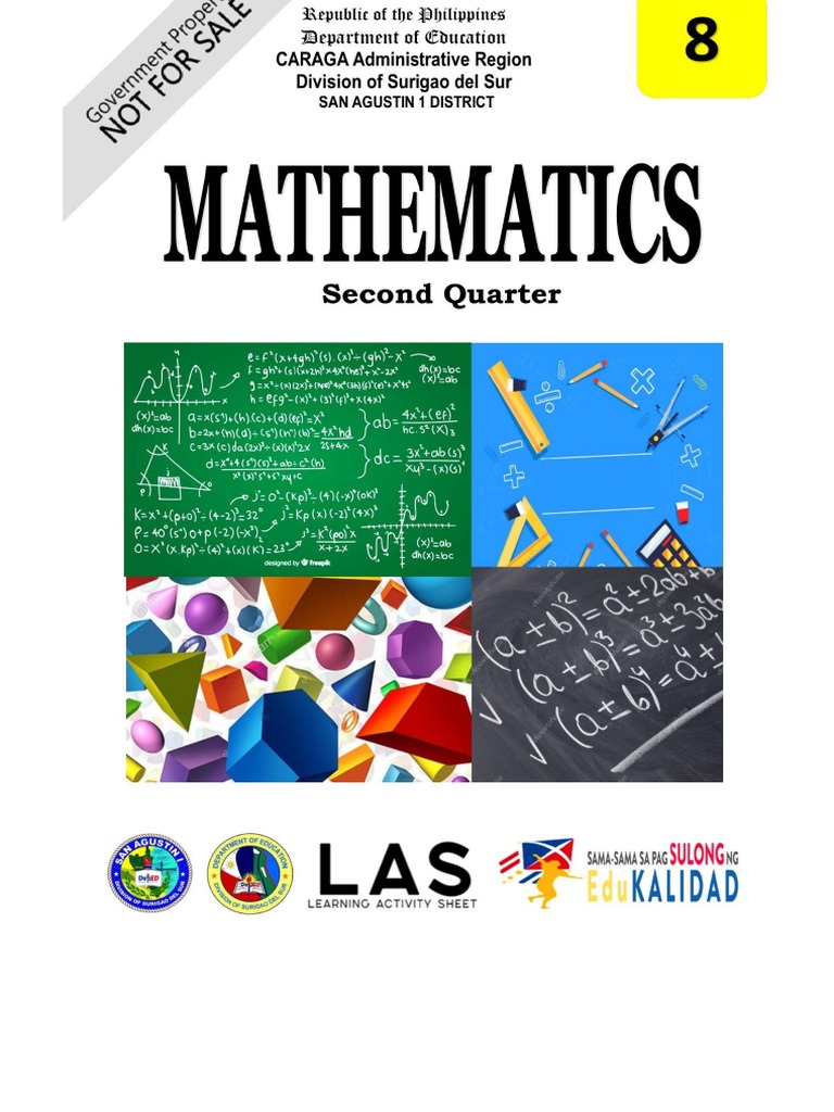 Mathematics 8 - WK1 | PDF | Variable (Mathematics) | Equations