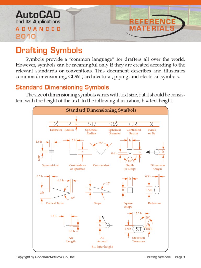 Drafting Symbols | PDF | Inductor | Engineering Tolerance