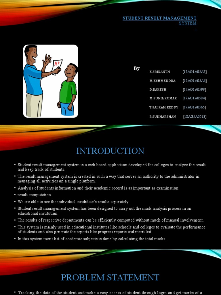 Student Result Management System | PDF | Databases | World Wide Web