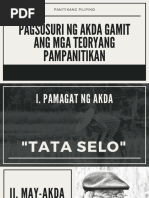 Pagsusuri Tata Selo | PDF