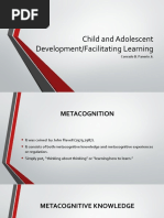 Flavell (1979) Metacognition Cognitive Monitoring | PDF | Metacognition ...