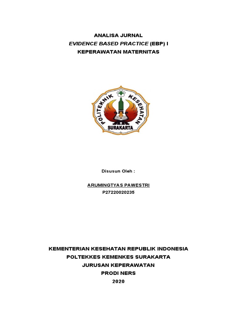 Jurnal Ebp Vulva Hygiene | PDF | Pengembangan Diri | Kesehatan Holistik