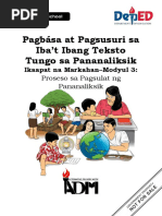 Pagbasa at Pagsusuri... Q3 Module 2 | PDF