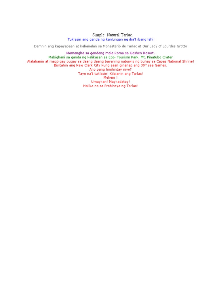 Patalastas | PDF