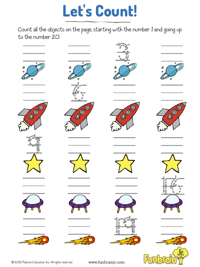 Count The Items in Outer Space | PDF