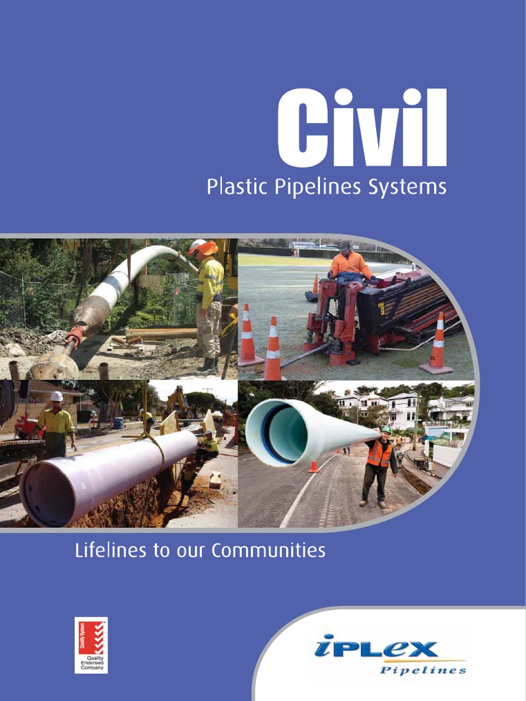 Humes Iplex Civil Plastic Pipeline Systems Brochure Version 8 | PDF ...