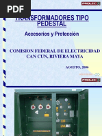 Transformador 500 KVA TRANSFORMADORES IESSA - FICHA TECNICA PEDESTAL TRIFASICO NORMA NMX-J-285 ...