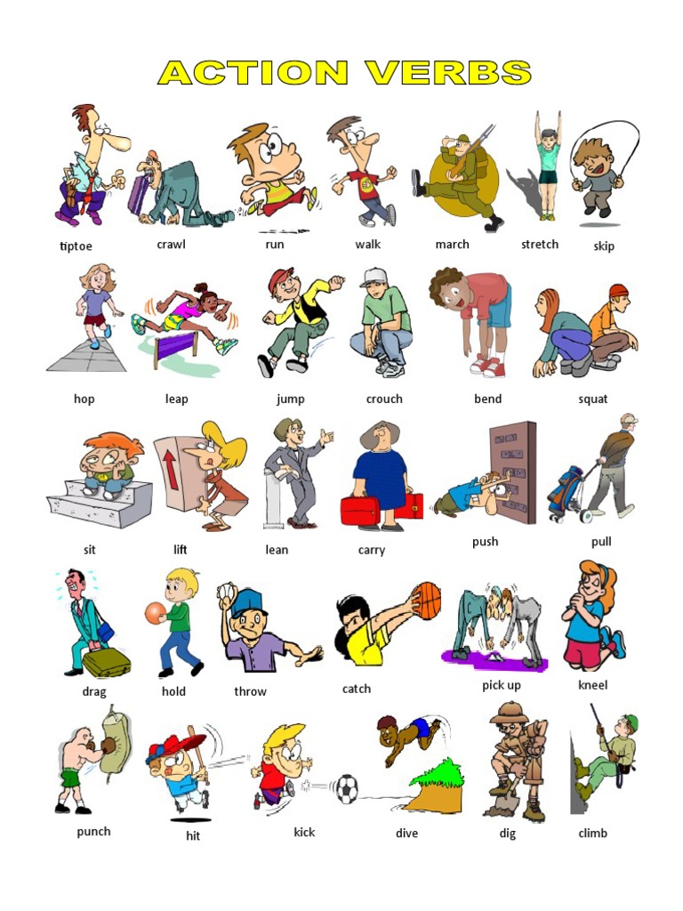 Action Verbs - Dictionary | PDF