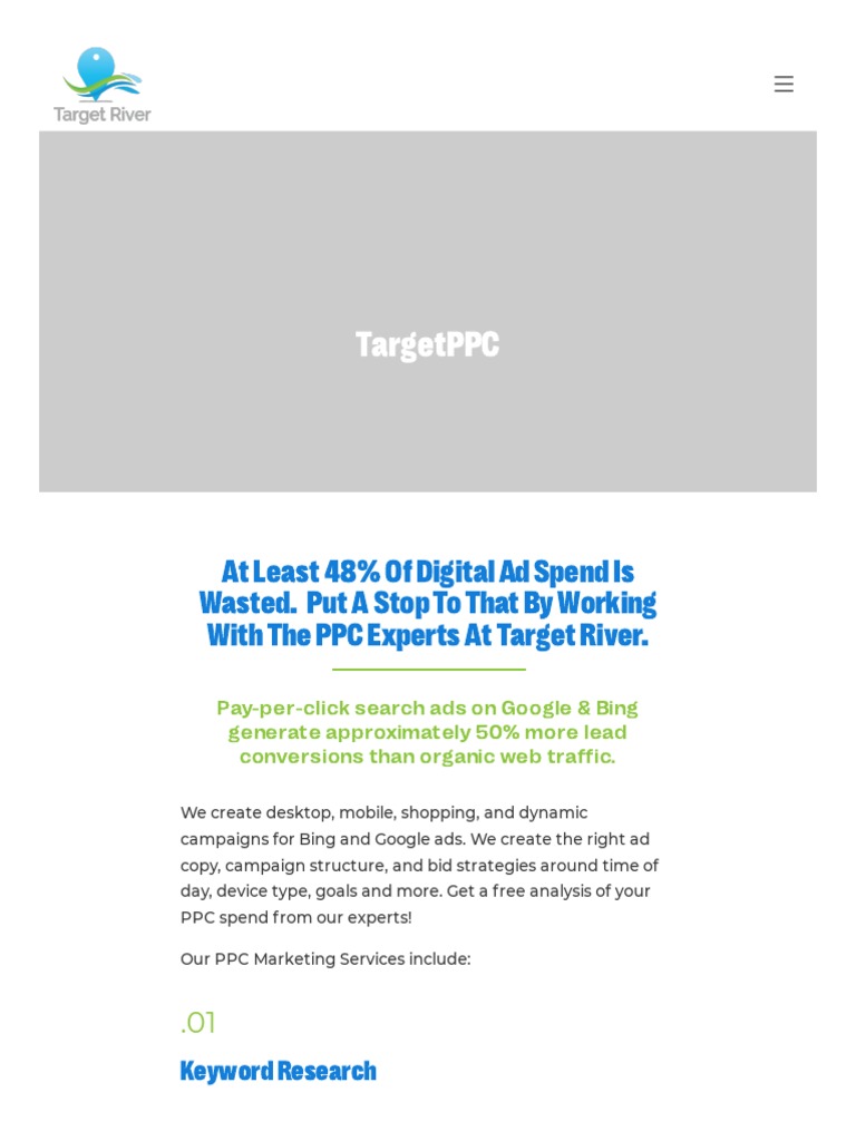 Target River - Target PPC - Online Marketing | PDF