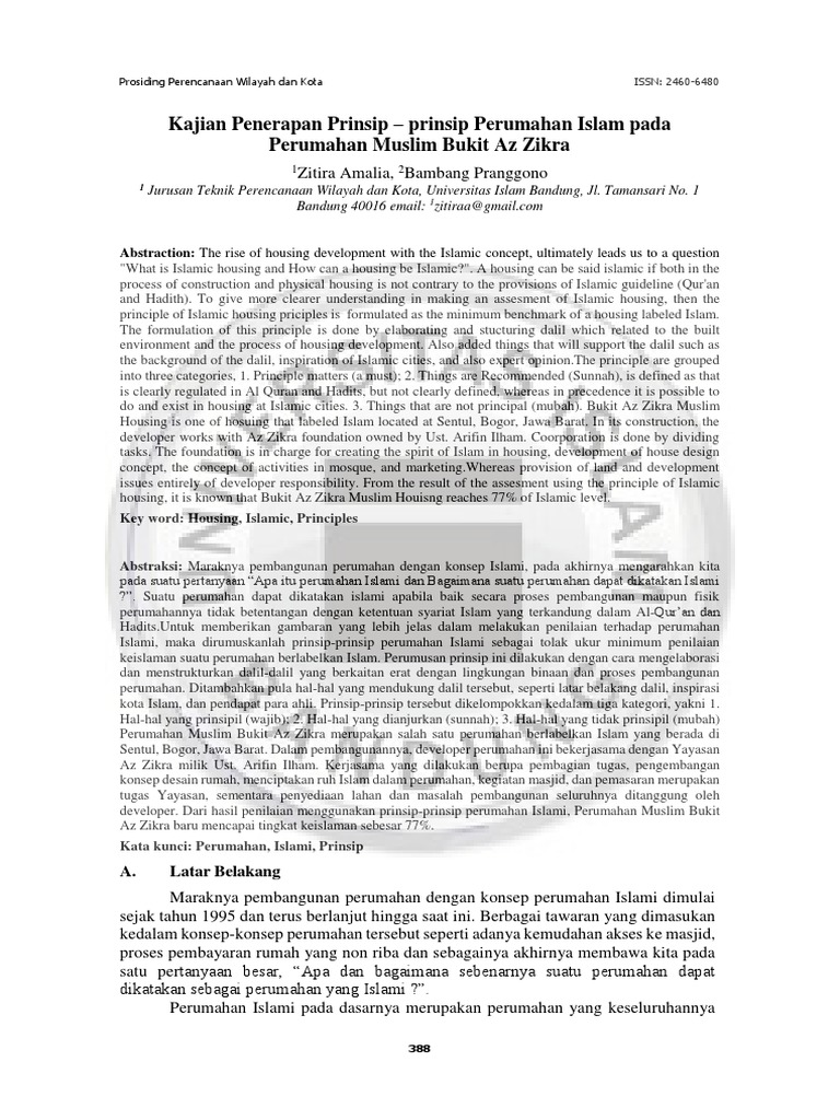 Kajian Penerapan Pada Perumahan Adz Zikra | PDF | Religious Faiths | Supernatural