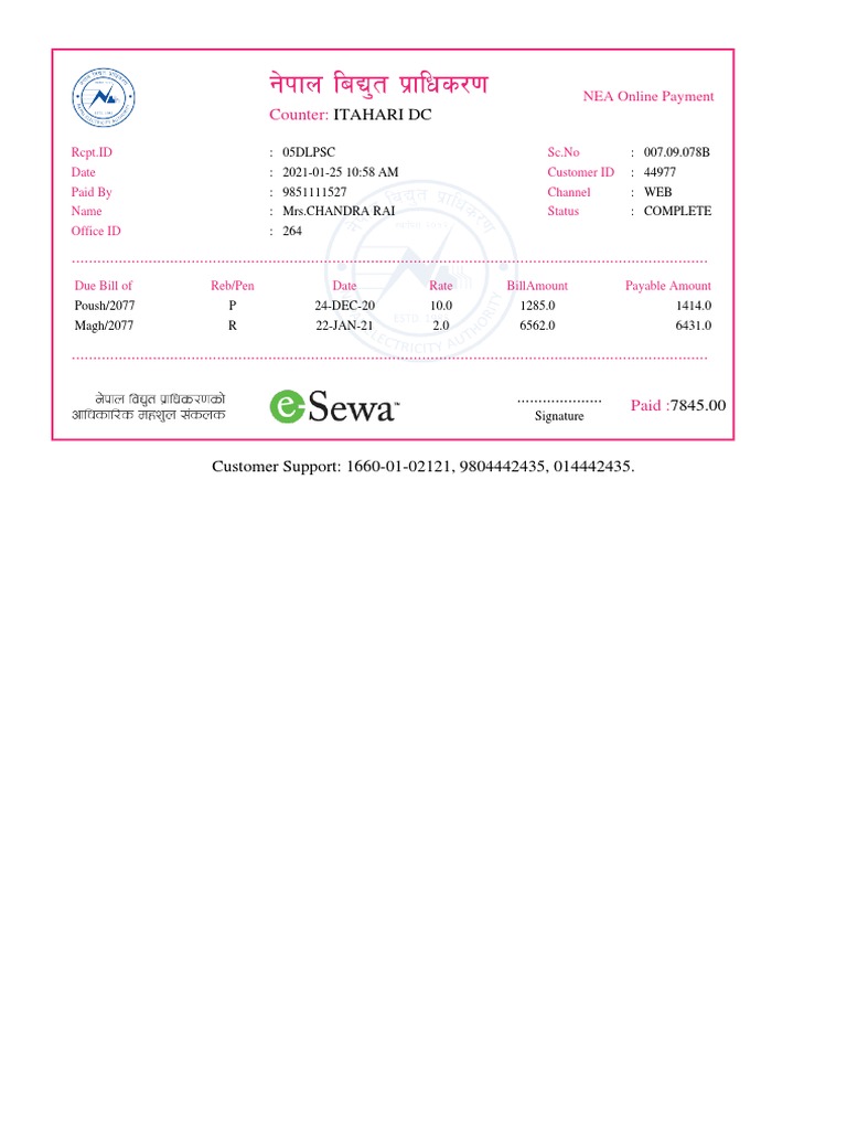 Payment Detail Pdf Finance Money Management