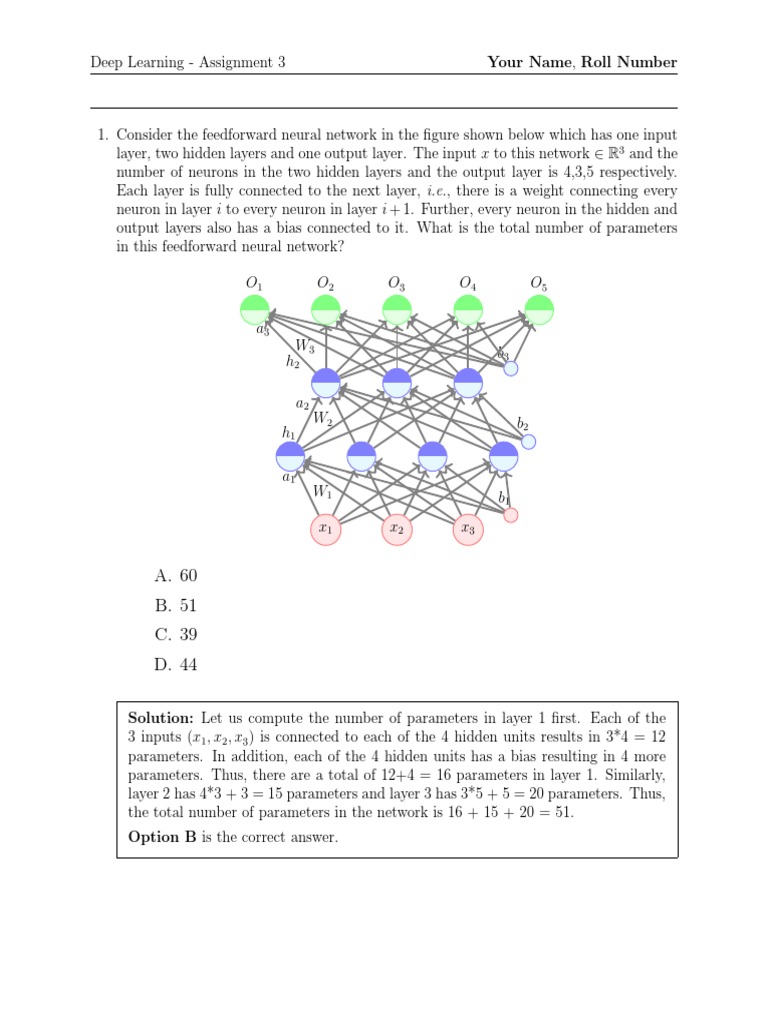 Deep Learning Assignment3 Solution | PDF | Scientific Modeling ...