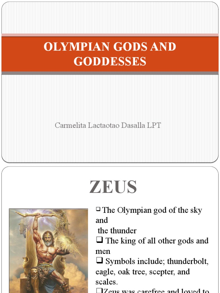 Olympian Gods and Goddesses | PDF | Twelve Olympians | Hera