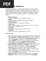 Lecture 3 Creational Patterns Complete | PDF | Method (Computer Programming) | Class (Computer ...