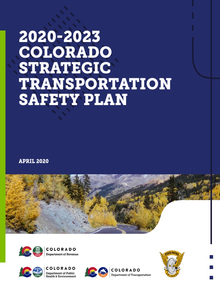 Colorado Strategic Transportation Safety Plan 2020-2023 | PDF | Traffic ...