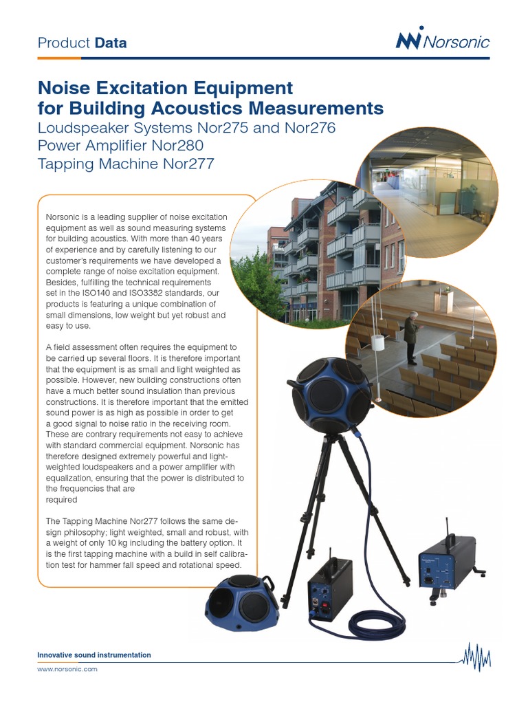 Acoustic Measurement Solutions | PDF | Loudspeaker | Equalization (Audio)