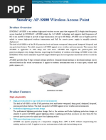 SUNDRAY AP-S500 Pro Wireless Access Point: Product Overview | PDF ...