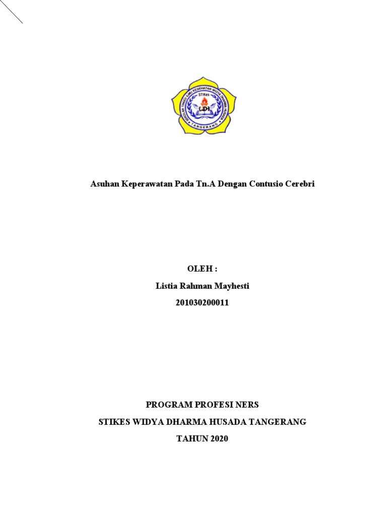 LP Contusio Cerebri Listia Rahman | PDF