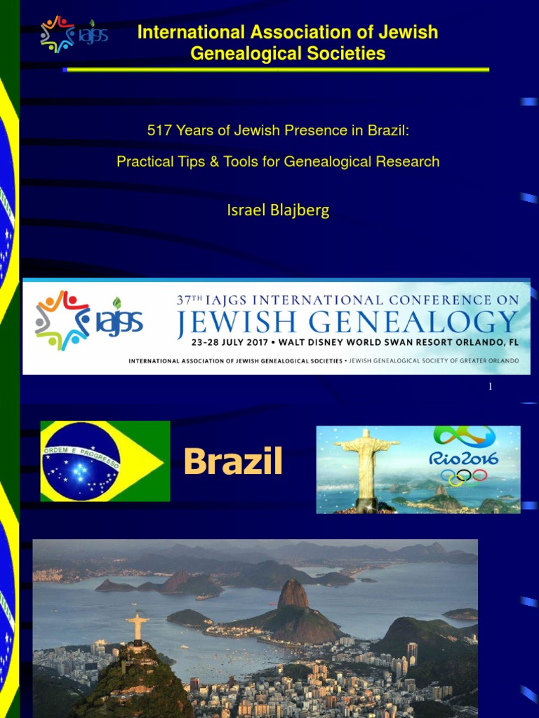 517 Years of Jewish Presence in Brazil P | PDF | Sephardi Jews | Jews