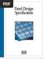 Load - Span Tables For APA Structural-Use Panels | PDF | Plywood | Bending
