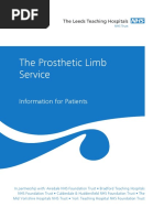 Steeper Prosthetic Best Practice Guidelines | PDF | Prosthesis ...