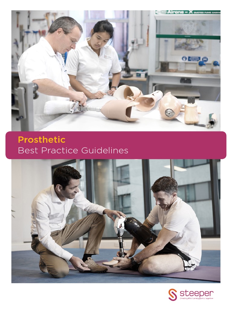 Steeper Prosthetic Best Practice Guidelines | PDF | Prosthesis ...