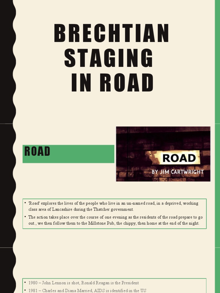 Brechtian Staging in Road | PDF