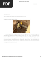 Metode Pelaksanaan Pekerjaan GWT | PDF