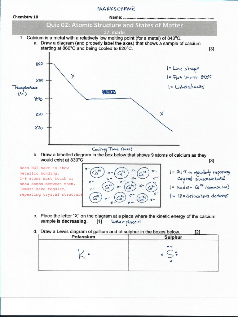 01 Structure & States of Matter V2 ANS | PDF