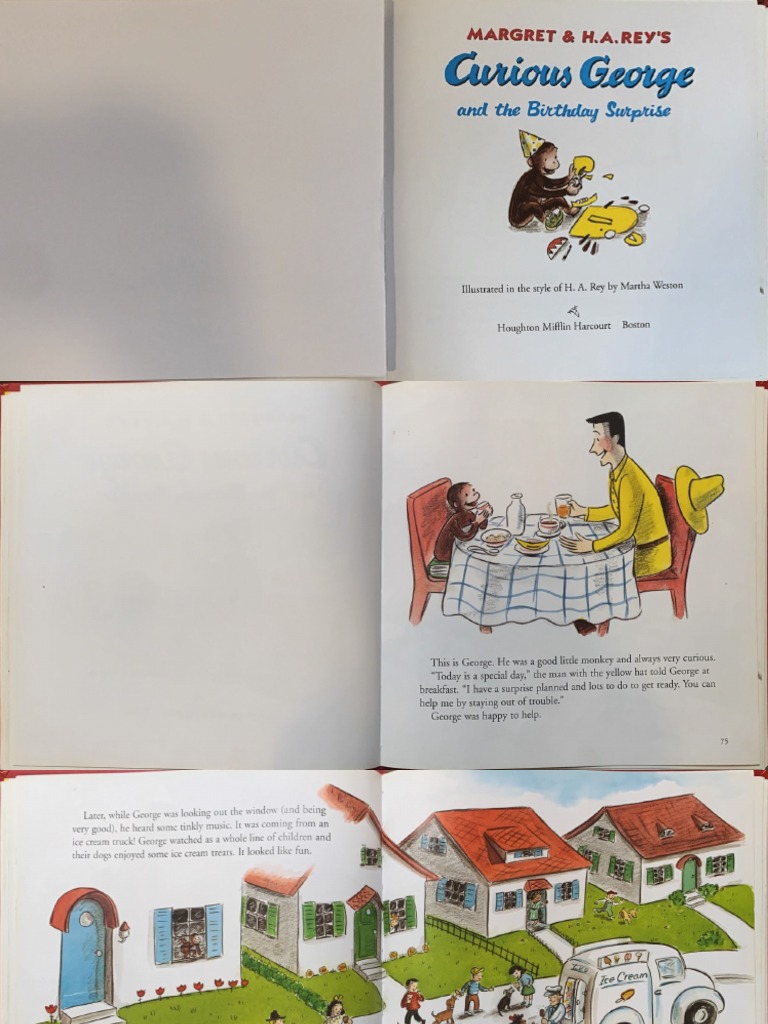 Curious George-Birthday Surprise | PDF