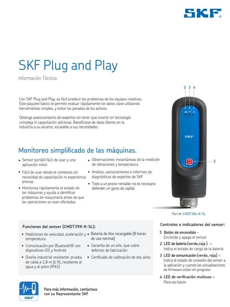 ESP SKF - Plug - and - Play - Technical - Information | PDF | Ios | Yo pad
