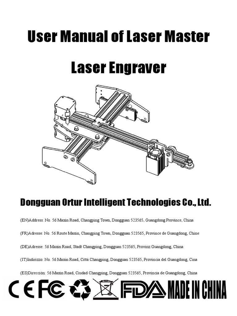 Ortur Laser Master User Manual | PDF | Icon (Computing) | Device Driver