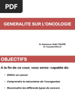 Cours D'oncologie Medicale | PDF | Oncologie | Cancer