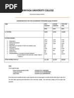 Uon Fee Structure | PDF | Banks | Fee